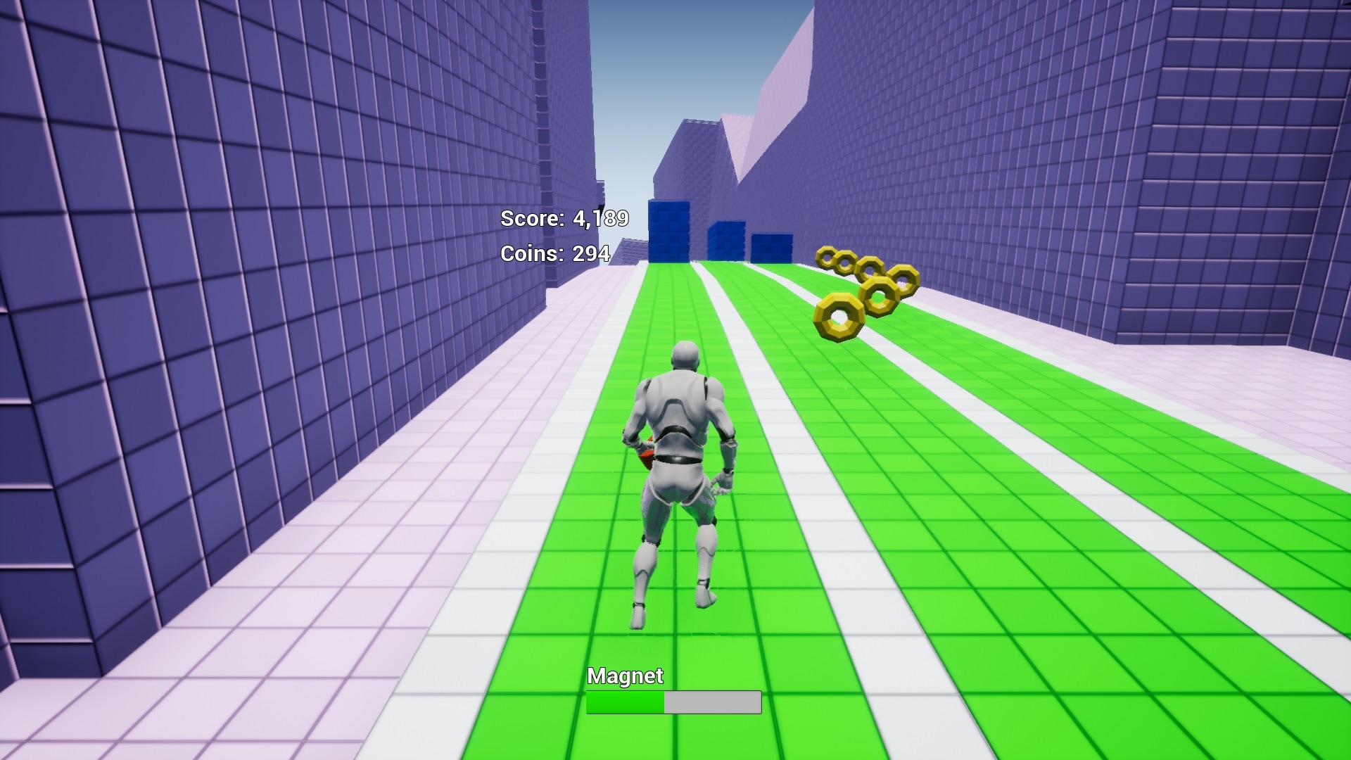 Endless Runner BP Template in Blueprints - UE Marketplace